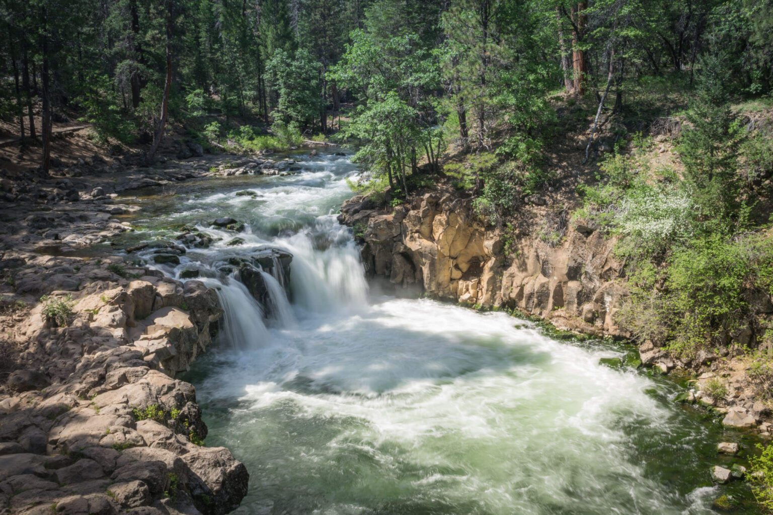 Hiking McCloud Falls: 3 Amazing Waterfalls Near Mt Shasta - A Couple ...